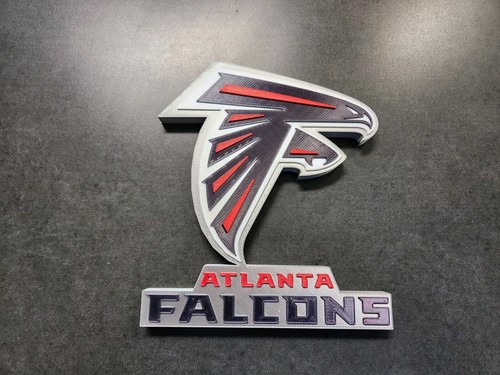 Atlanta Falcons 3d Printed Logo 6 In | eBay