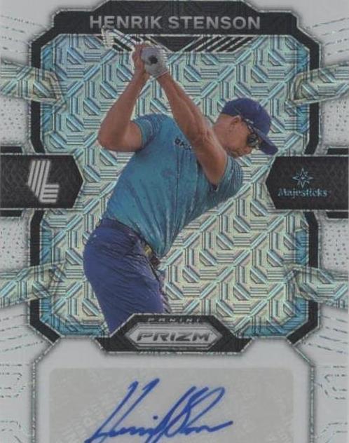 2024 Panini Prizm Liv Golf - Signatures Henrik Stenson #SIG-HST White ...