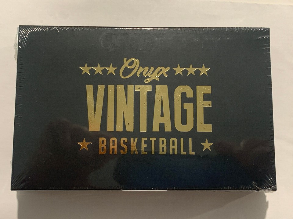 2021 Onyx Vintage Basketball 2 Auto Autograph Per Factory Sealed 24 Box ...