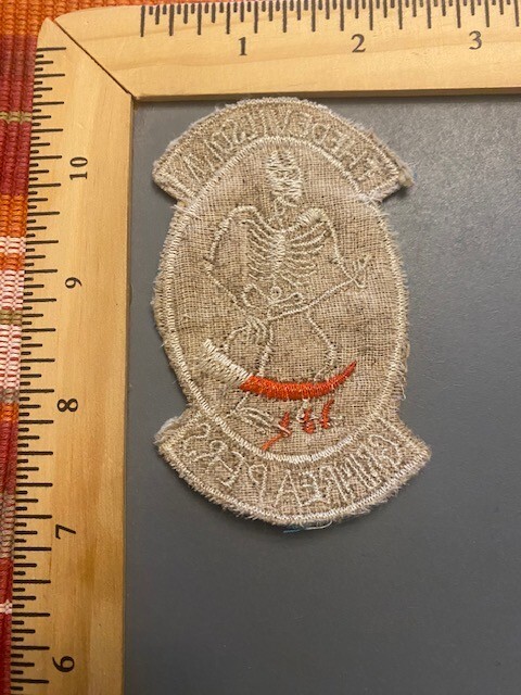 Patch US Air Force USAF Devils Own Fear the Bones 13th Bomb Squadron BS ...