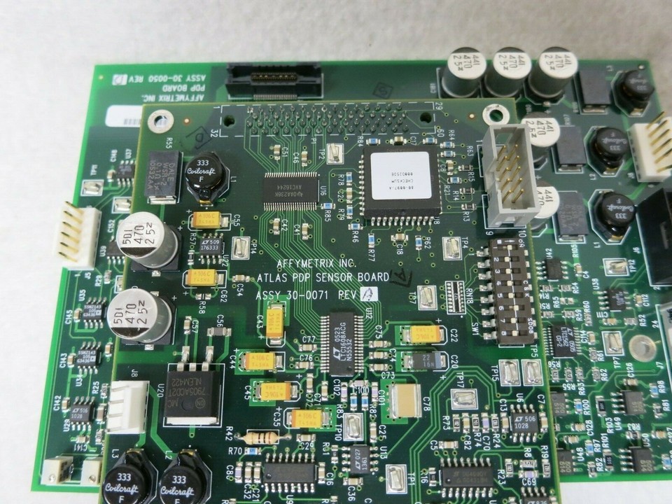 Affymetrix 30-0050 Pdp Interface Board Assembly w/30-0071 Atlas PDP ...