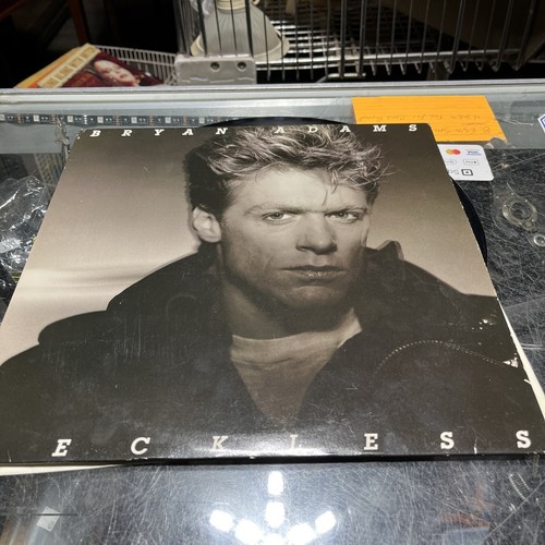 BRYAN ADAMS.ORIGINAL 1984 VINYL LP.RECKLESS.W/INSERT.SUMMER OF 69 ...