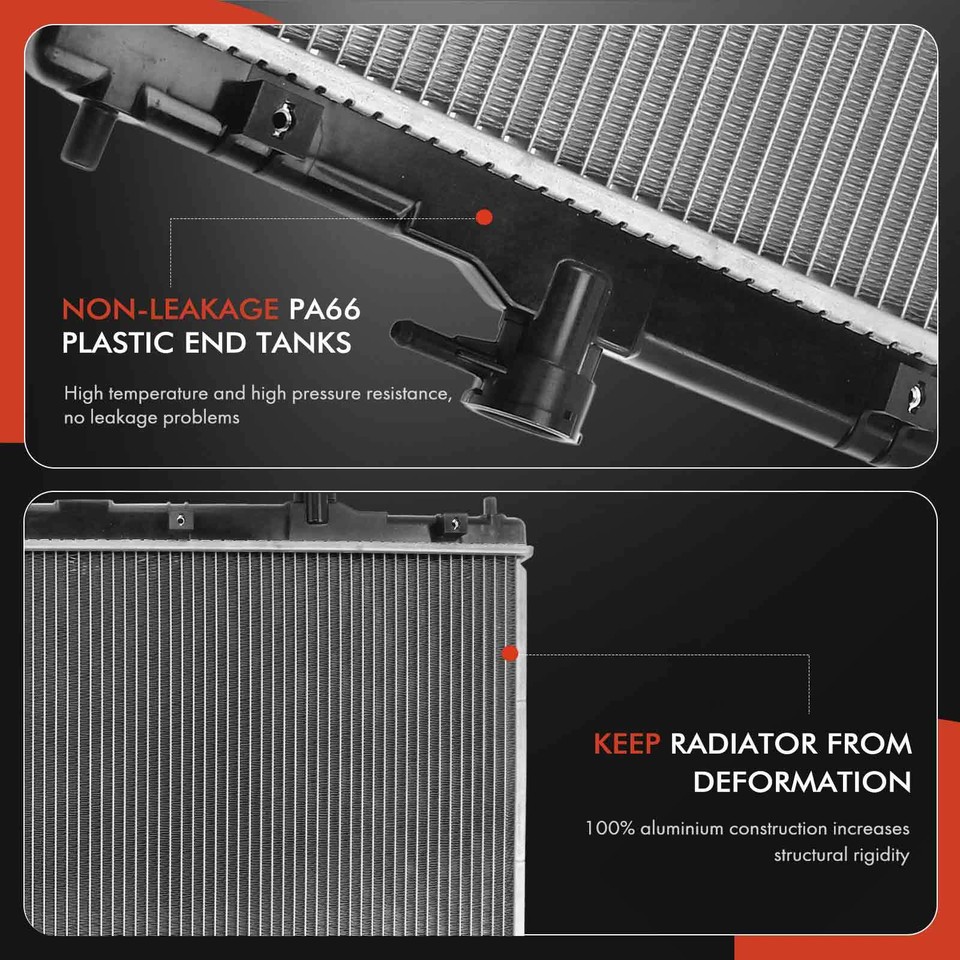 A-Premium Radiator for Honda Accord 2013-2017 Acura TLX 15-20 L4 2.4L ...
