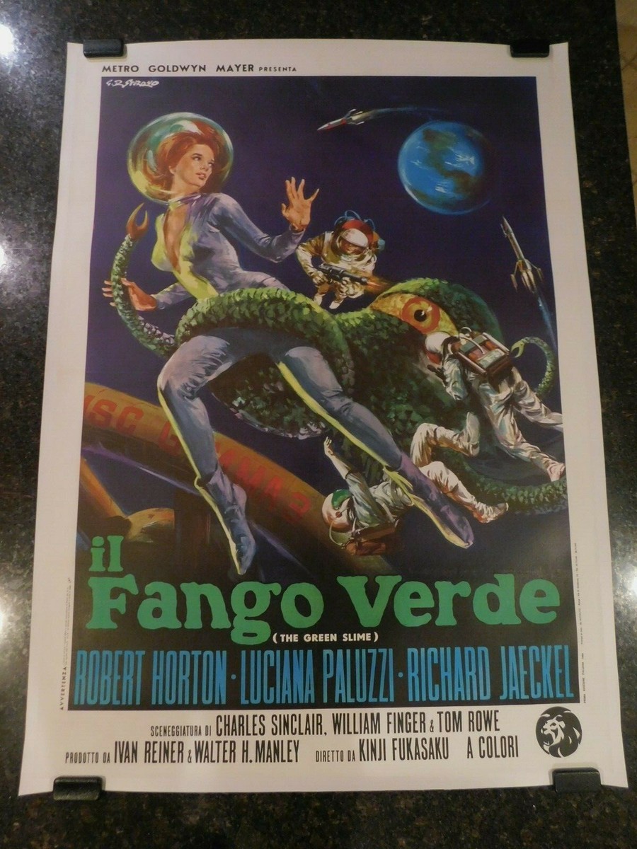 Green Slime Movie Poster The Green Slime (1968): Galactic Tales