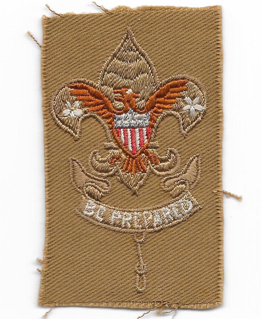 Undocumented Issue 1921 ? Adult Position Patch Boy Scouts of America ...