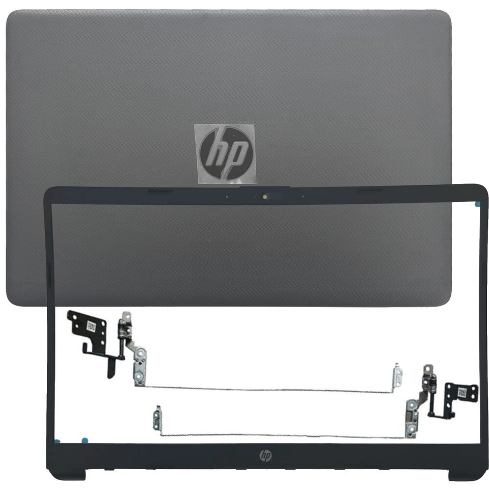 New HP 250 255 256 G8 15-DW TPN-C139 LCD Back Cover+Bezel+LCD Hinges ...