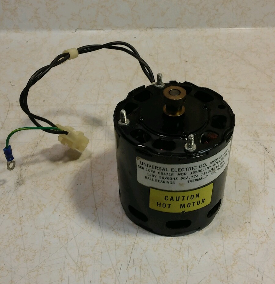 Universal Electric Co. JB2N021N. #75727511. 120V 1440/1740rpm AC Motor ...