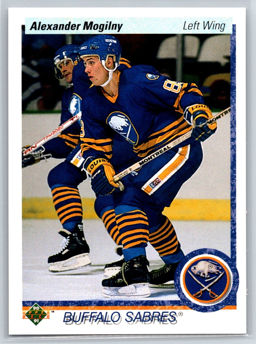 1990-91 Upper Deck Alexander Mogilny Rookie Buffalo Sabres RC #24 | eBay
