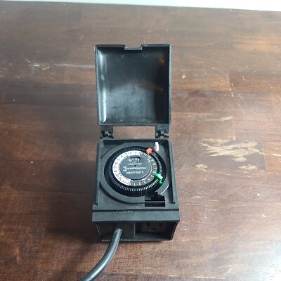 Intermatic Heavy Duty HB35R 24 hr Automatic Outdoor Timer 10 A 120V ...