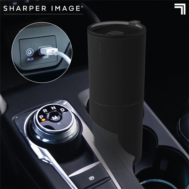 New In Box Sharper Image USB Powered Heated Mug, Double Insulated ...