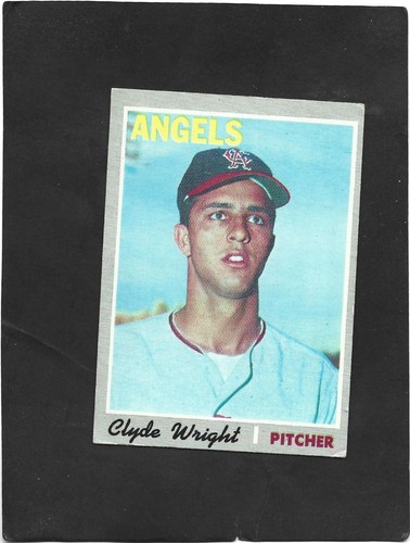 1970 Topps MLB # 543 Clyde Wright | eBay