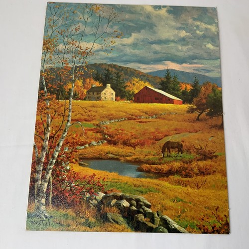 Westal “Autumn Pasture” VTG 115B Litho In USA Donald Art Co. Signed | eBay