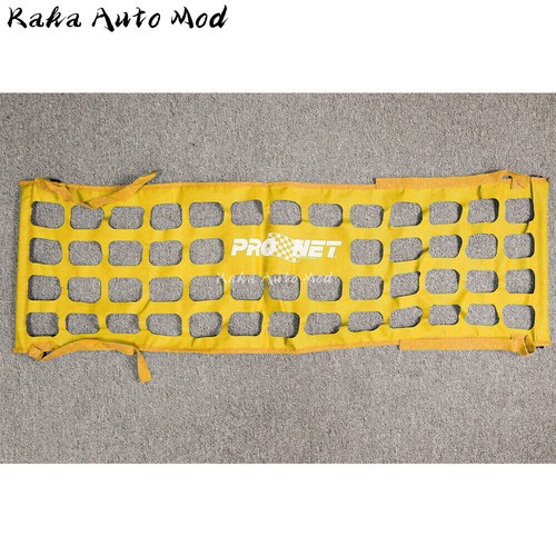 Yellow ProNet MID Size Pickup Truck Tailgate Net for Toyota NISSAN GMC ...