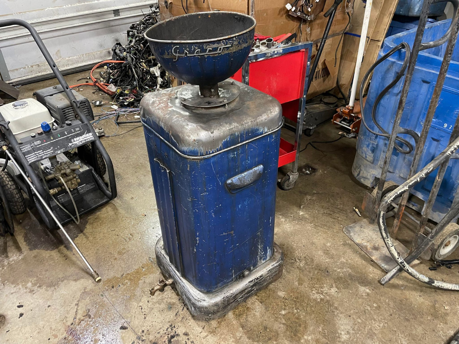 Vintage Graco Oil Change Drain Cart 1930s/1940s/1950s | eBay