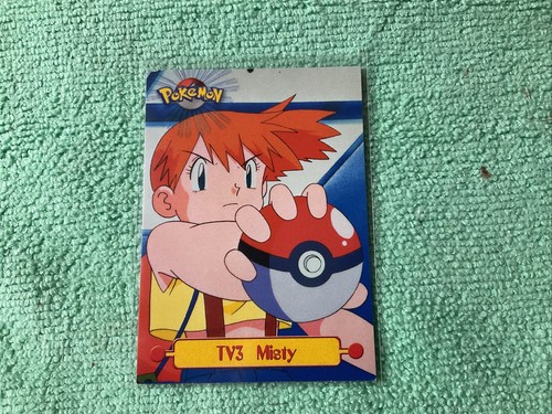 1999 TOPPS POKÉMON TV Animation Edition TV3 Misty Trading Card Nintendo ...