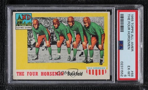 1955 All American Elmer Layden Jim Crowley Harry Stuhldreher Don Miller ...