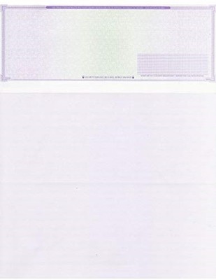 Compuchecks-500 High Security Blank Check Stock Paper-Checks on-Print ...