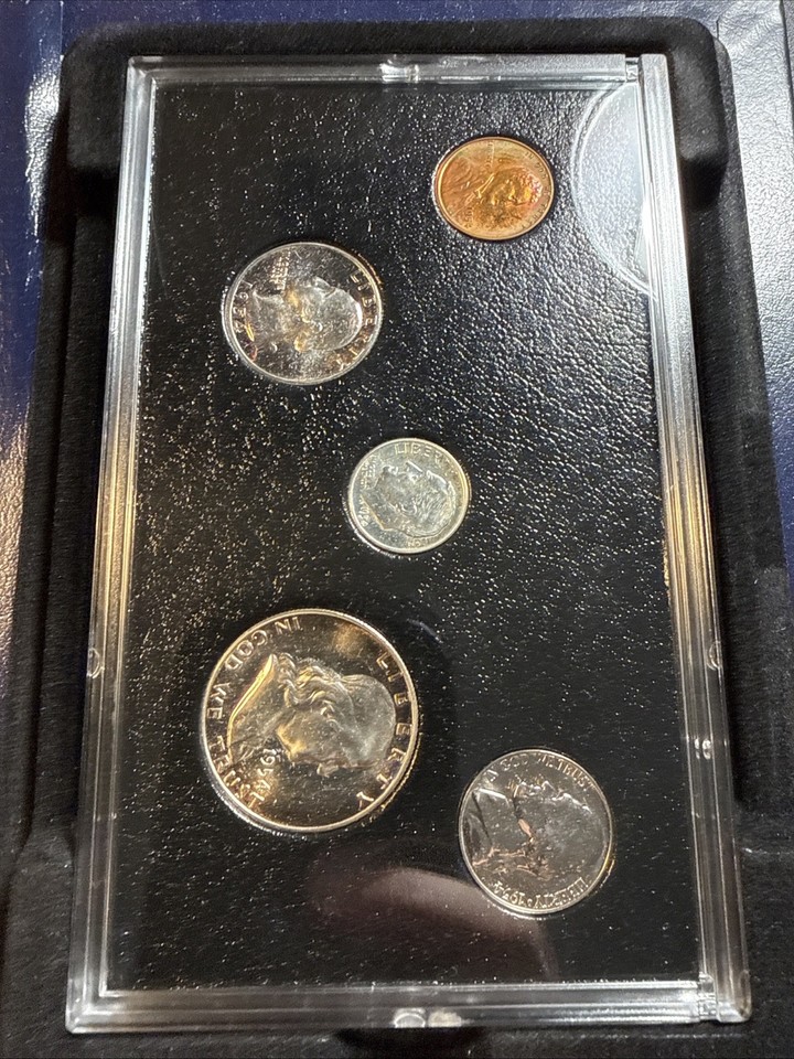 1954 U.S Mint Silver Proof Set in First Commemorative Mint Display | eBay