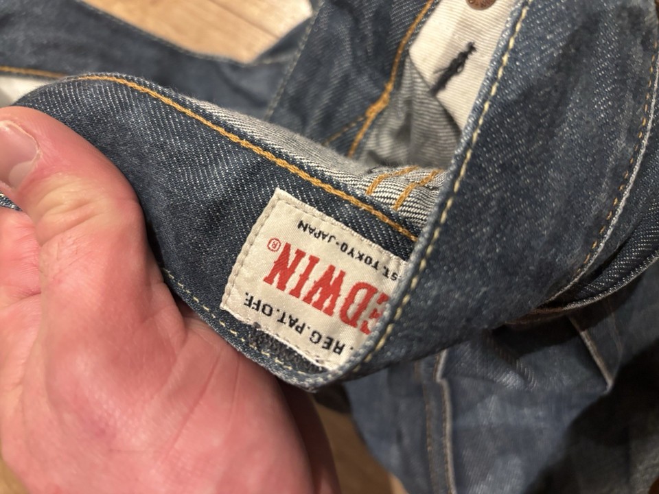 Edwin Ed71 Slim Selvedge Men’s Denim Jeans 32 X 31 | eBay UK