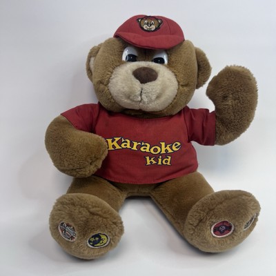 Vintage 1999 Karaoke Kid 17” Plush Sing-A-Long Bear Tested | eBay UK