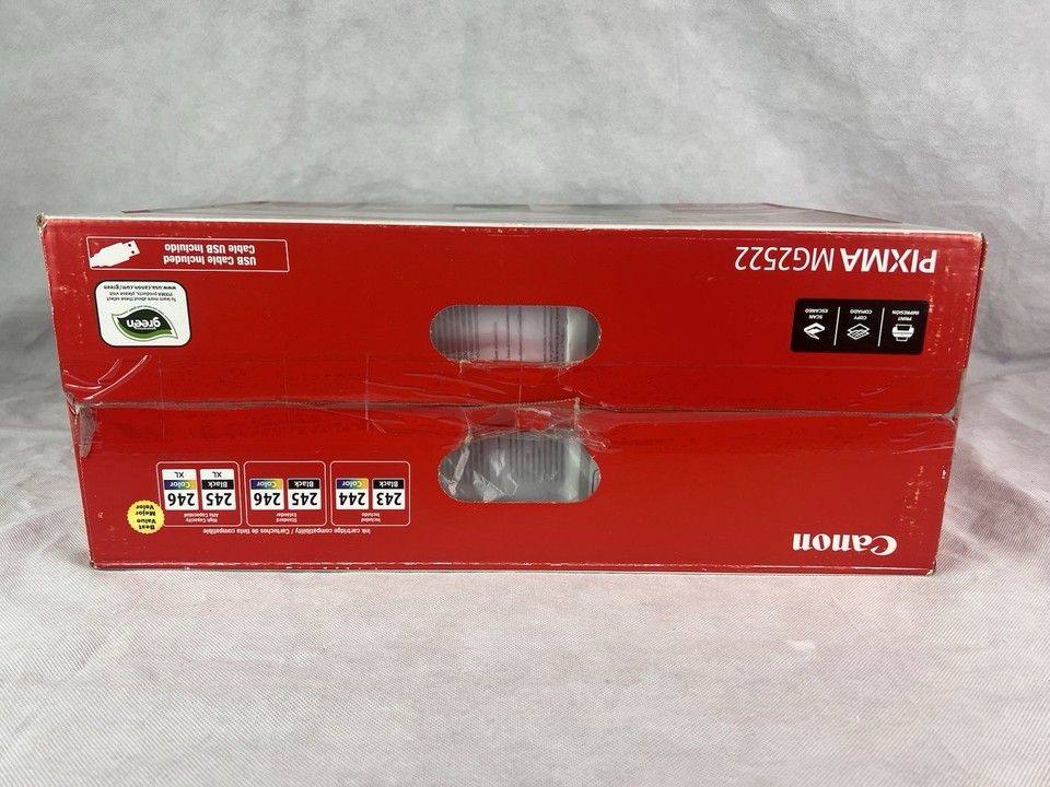 NEW open Box Canon Pixma MG2522 Wired Printer Copy Scan Home School All ...