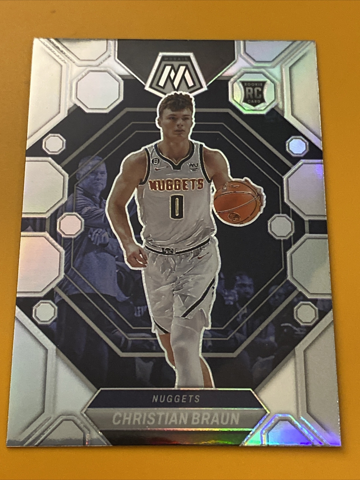 2022-23 Panini Mosaic Christian Braun Silver Prizm RC #240 NUGGETS | eBay