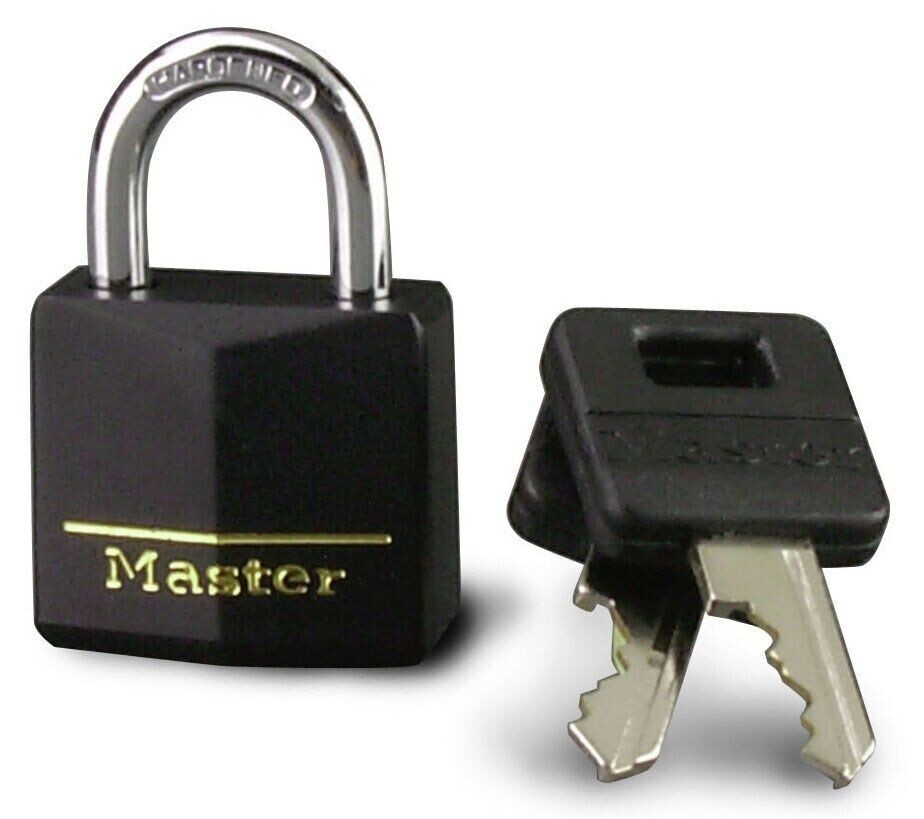 Master Lock 131T Hardened Steel Covered Solid Body Padlock 1-3/16 in. | eBay
