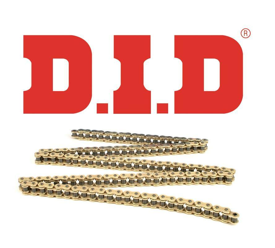 DID 525 ZVMX Extreme Heavy Duty Gold X-Ring Chain 98 Links, With ...