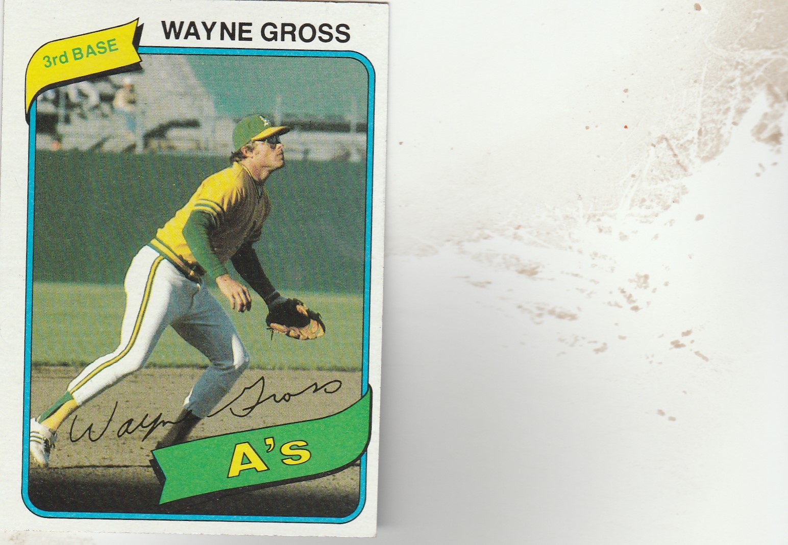 FREE SHIPPING-MINT-1980 Topps #363 Wayne Gross Athletics | eBay