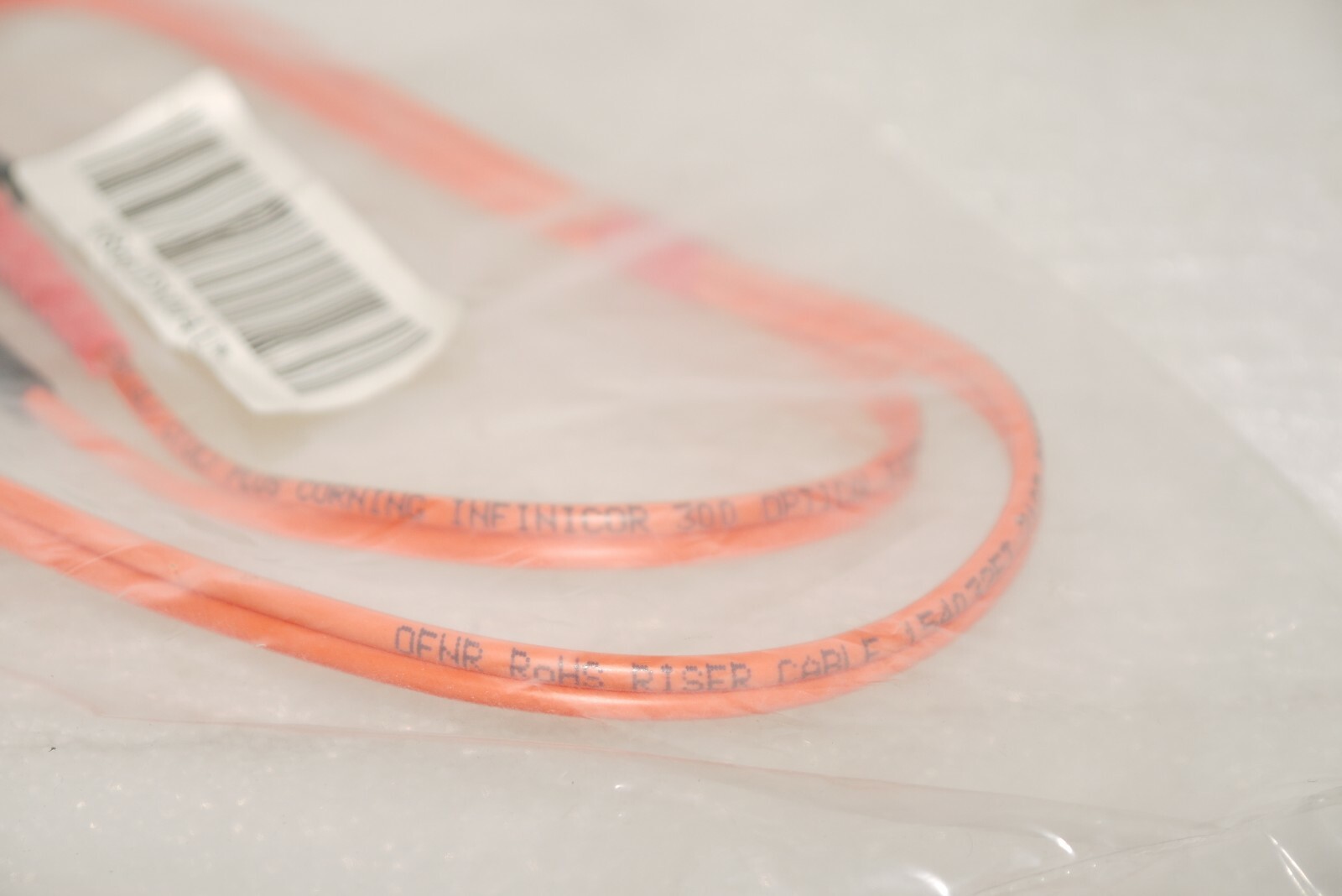 CORNING INFINICOR 300 OPTICAL FIBER OPTIC WIRE CABLE 62.5/125 NEW 1M 1 ...