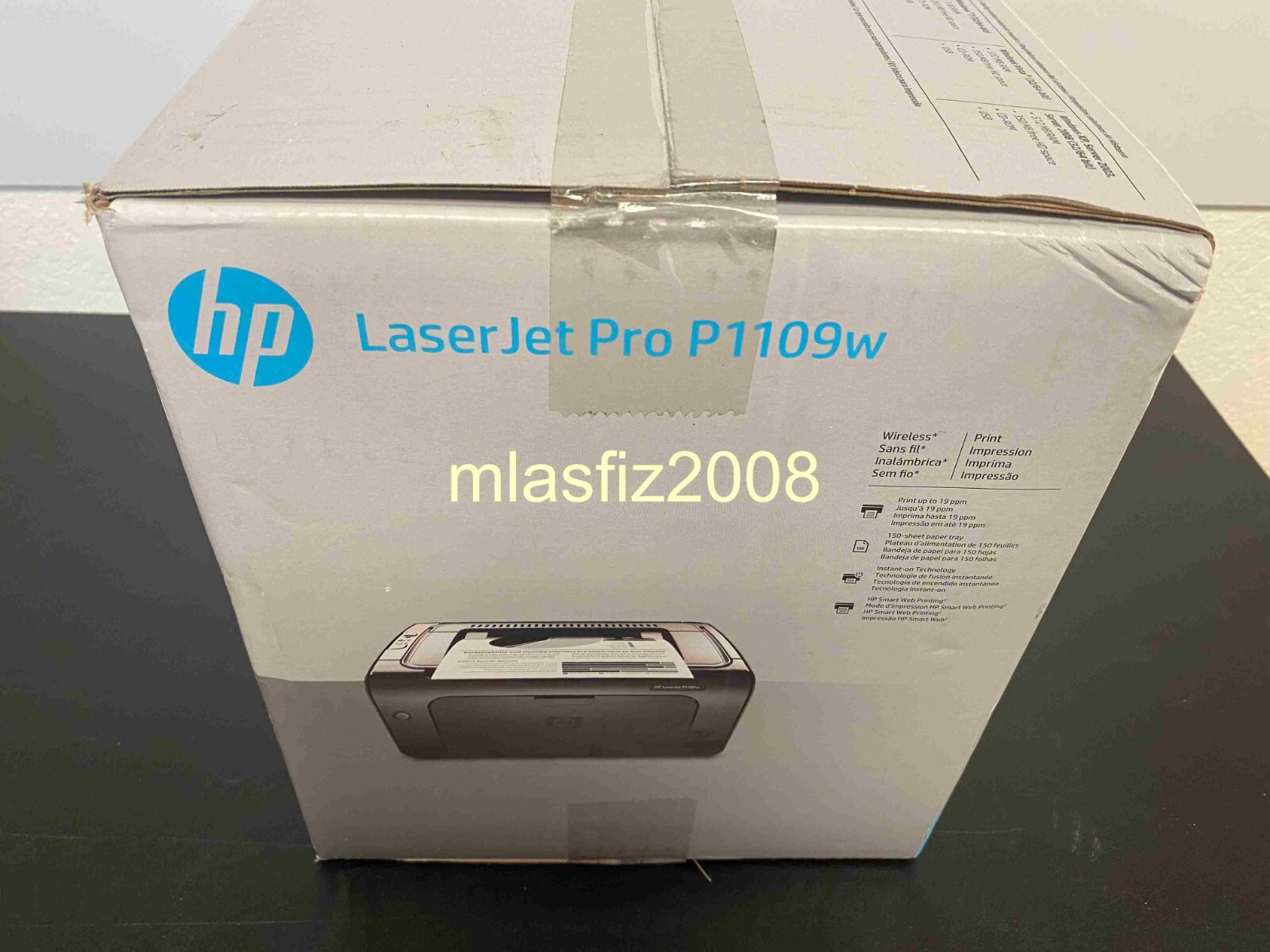HP LaserJet Pro P1109w Wireless Laser Printer for sale online | eBay