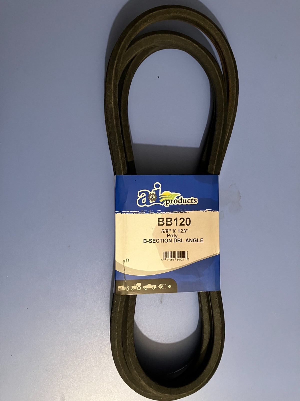 BB-120 DOUBLE ANGLE BELT 5/8 X 123" | eBay