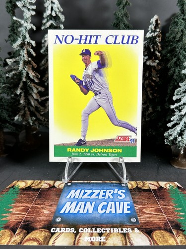 1991 Score Baseball Randy Johnson Mariners No-Hit Club HOF 700 | eBay