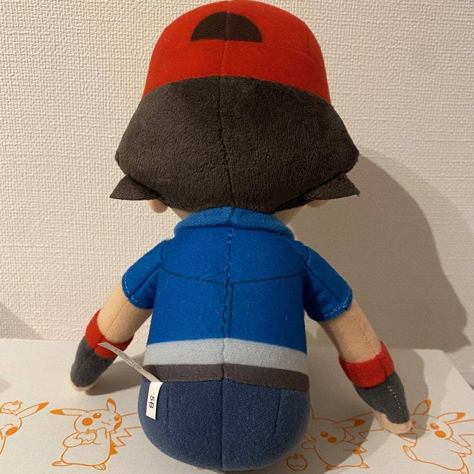 Rare Pokemon Ash Plush Toy XY Pokemon Center Japan | eBay