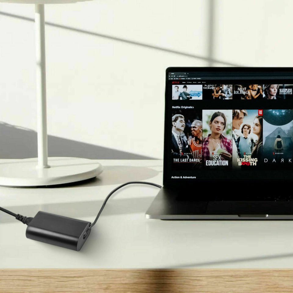 65W 45W USB-C Round Laptop Computer Charger AC Adapter Power Supply For ...