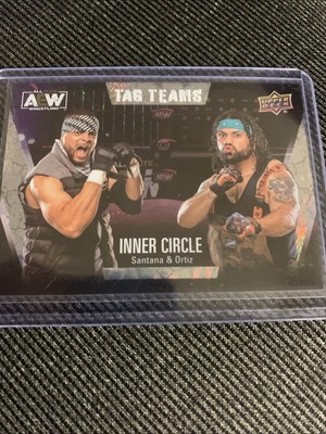 2021 AEW Upper Deck Inner Circle Santana & Ortiz #64 SP Tag Teams Card ...
