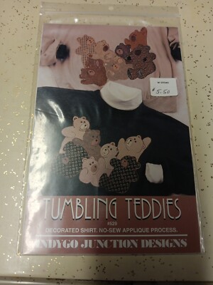 Indygo Junction Designs Tumbling Teddies (Pattern) | eBay
