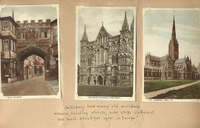 3 RARE VINTAGE PICTURE POSTCARDS NEAR SALISBURY 1943 | eBay
