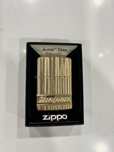 2024 Zippo Snap-On Gold tone Deep Carved | eBay