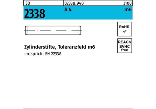 Reyher Zylinderstift ISO 2338 2,5 m6 x 18 A 4 4051427237476 | eBay.de