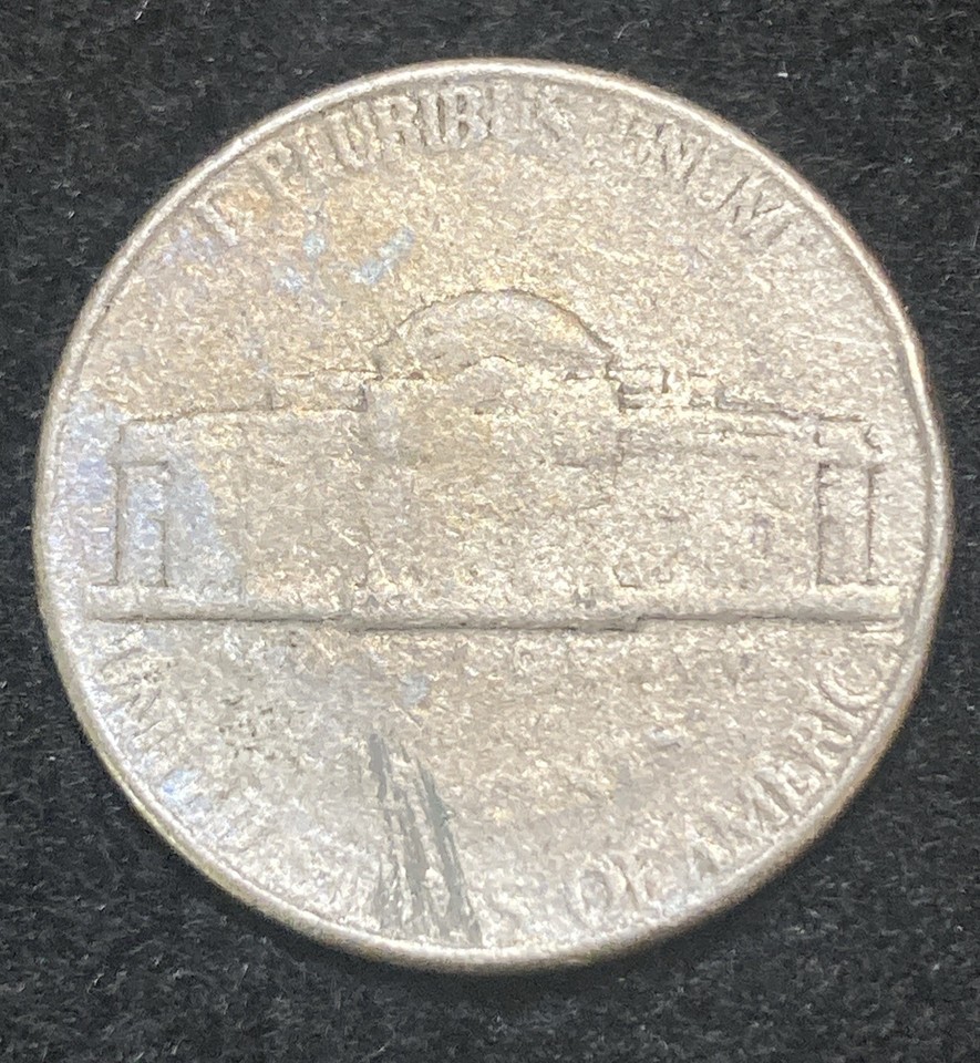2000-P Jefferson Nickel Grease Strike Through Error/Variety 5C Coin | eBay