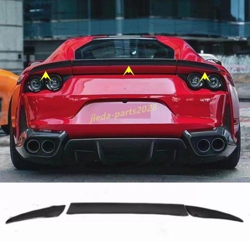 For Ferrari 812 GTS Superfast M Style Real Carbon Fiber Rear Trunk ...