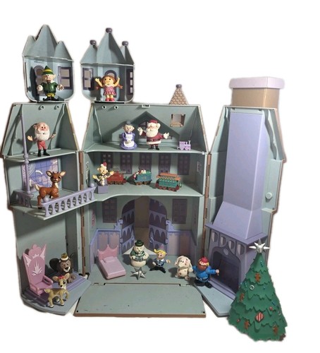 Rudolph Red Nosed Reindeer and The Island of Misfit Toys SANTA'S CASTLE ...