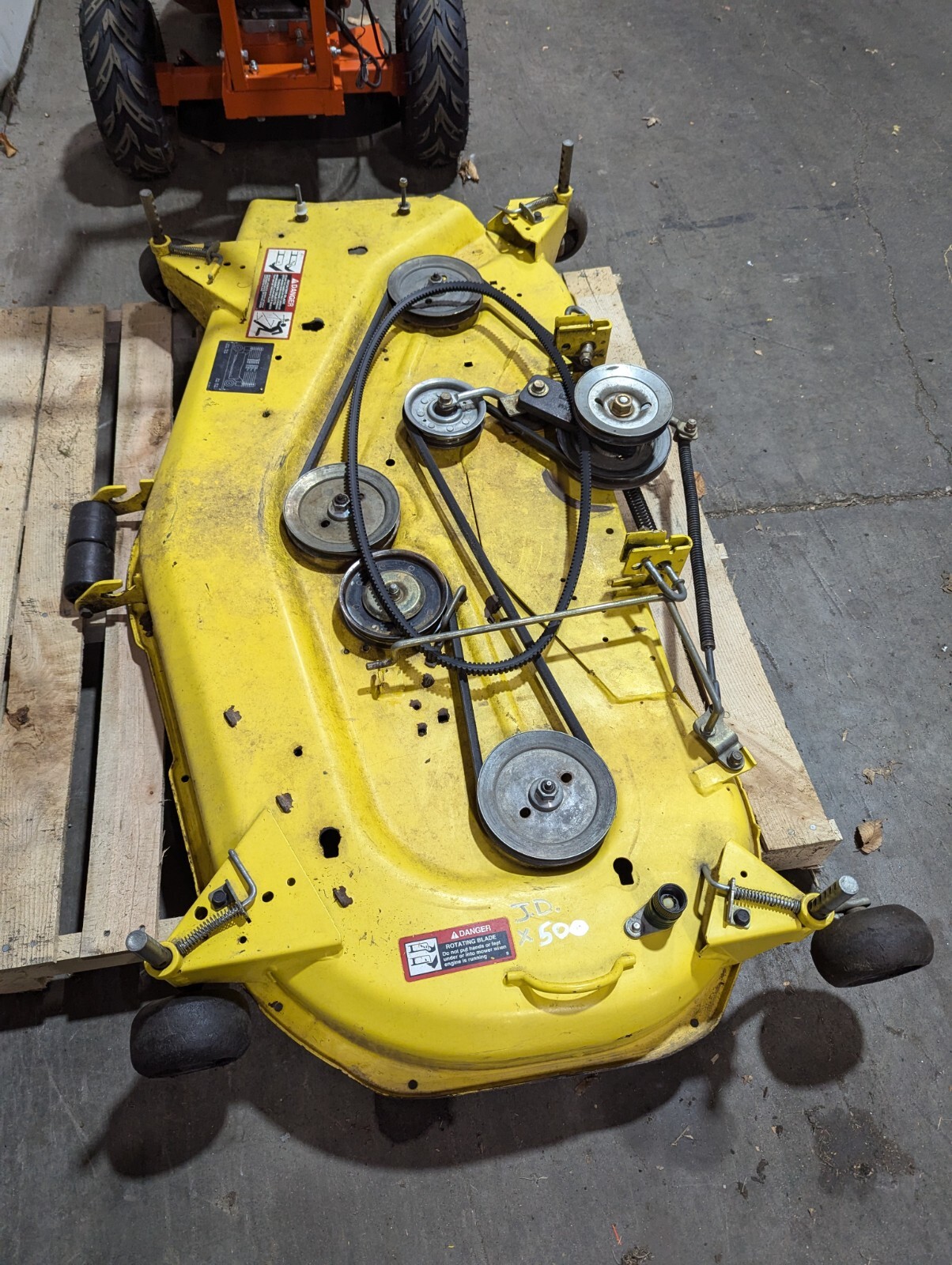 john deere X500,X540 54" Mower Deck | eBay