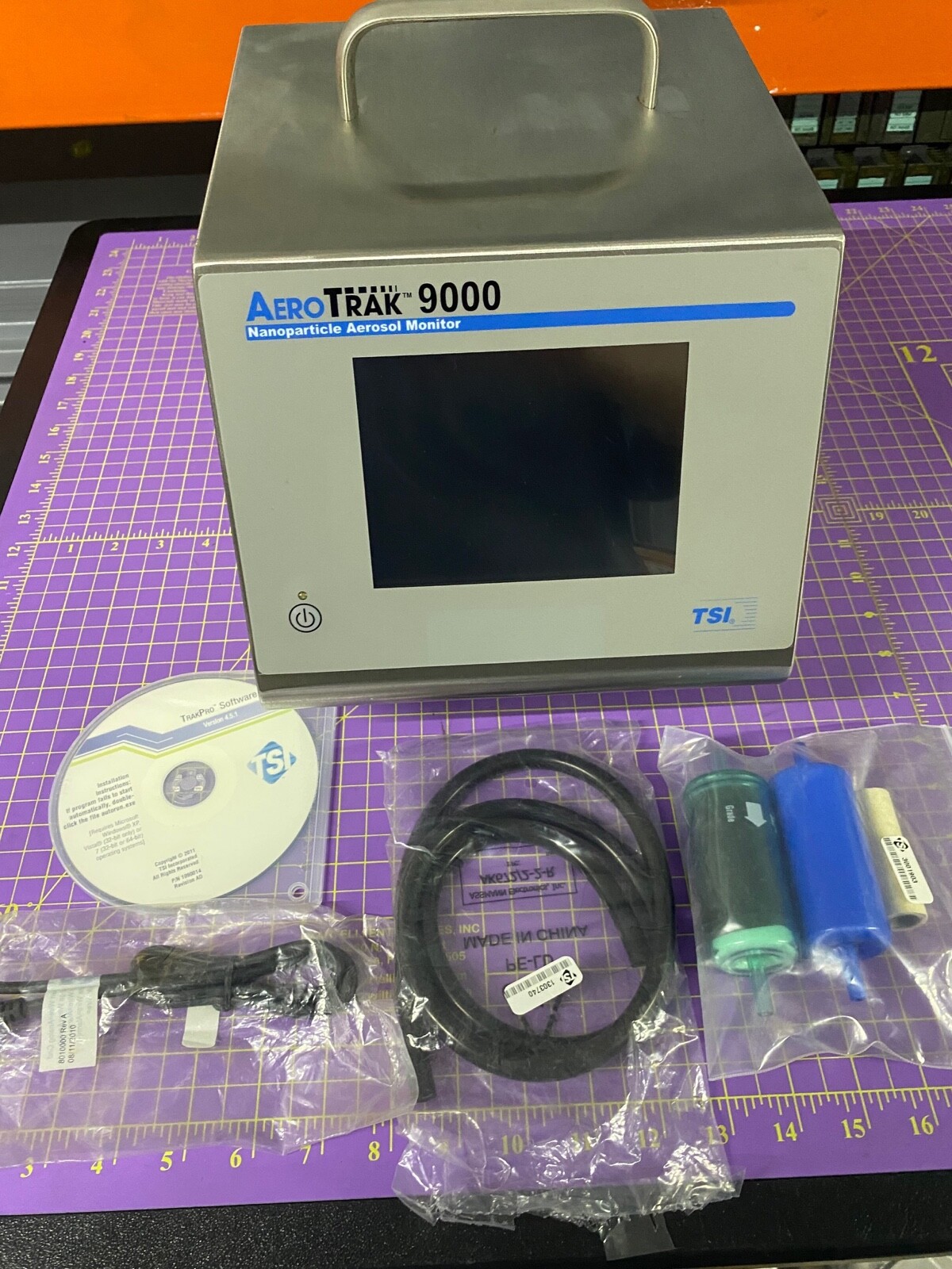 TSI AEROTRAK 9000 NANOPARTICLE NANO PARTICLE AEROSOL MONITOR With ...