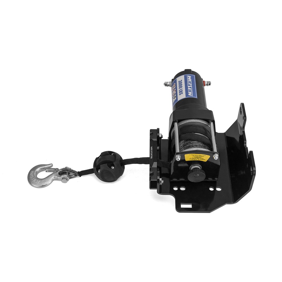 3000lb 12V Electric Winch Mount Kit For Yamaha Grizzly Kodiak 700 2016 ...