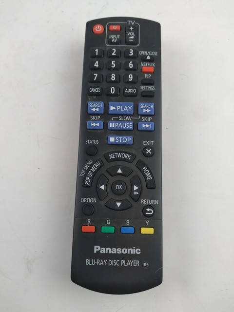 Remote Control Replacement Panasonic Blu-Ray IR6 N2QAYB000874 | eBay