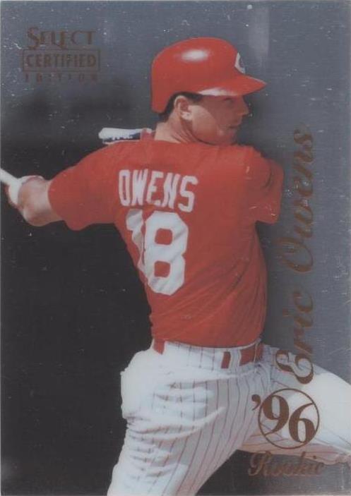 1996 Select Certified Edition - Eric Owens #119 for sale online | eBay