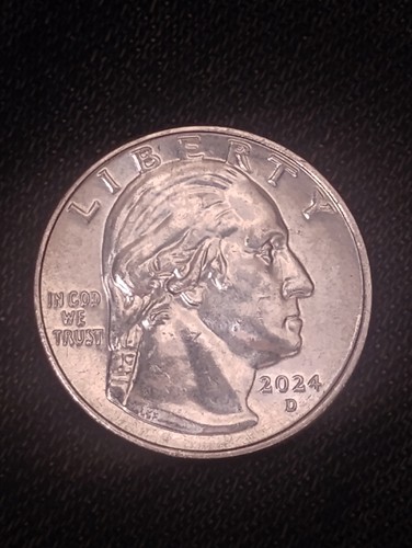 2024 Rare Patsy Takemoto Mink Quarter. Error- “In Cod We Trust”. Mint D ...