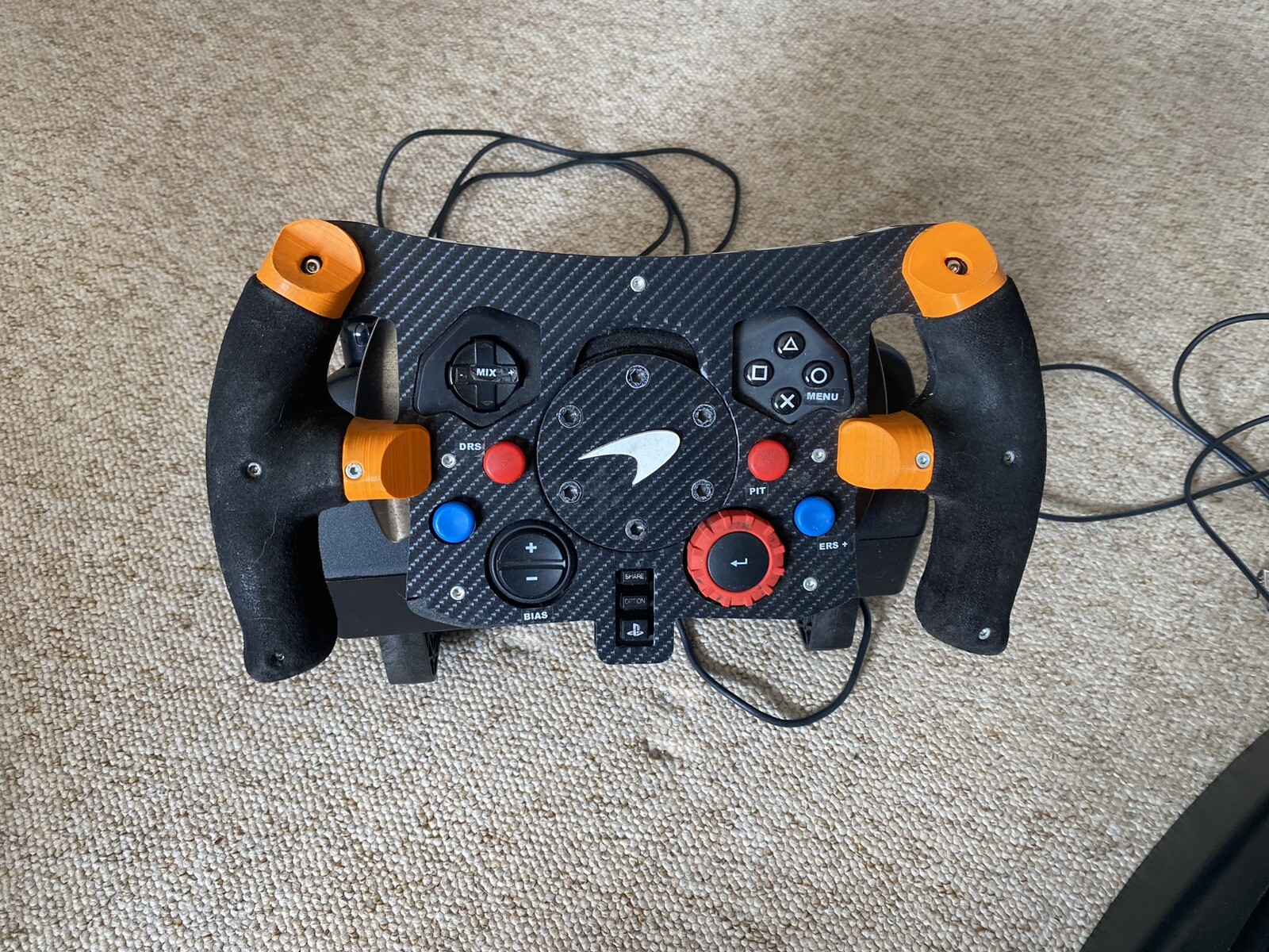 Logitech G29 Racing Steering Wheel WITH MVH Studios Mclaren F1 Mod ...